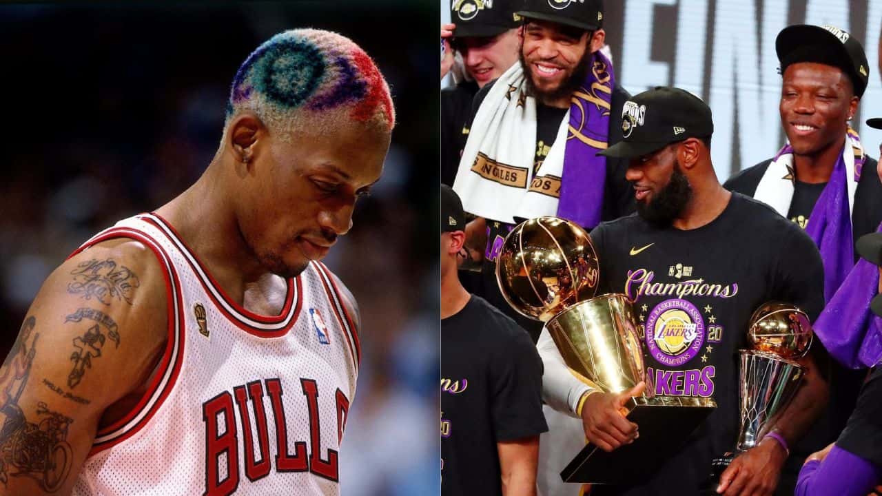 There is no way Dennis Rodman could stop 6'9" LeBron James, Gilbert ...