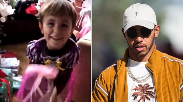 $285 million worth Lewis Hamilton shamed his nephew for wearing a dres ...
