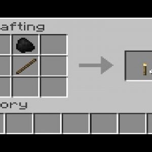 How to make a Torch in Minecraft - The SportsRush