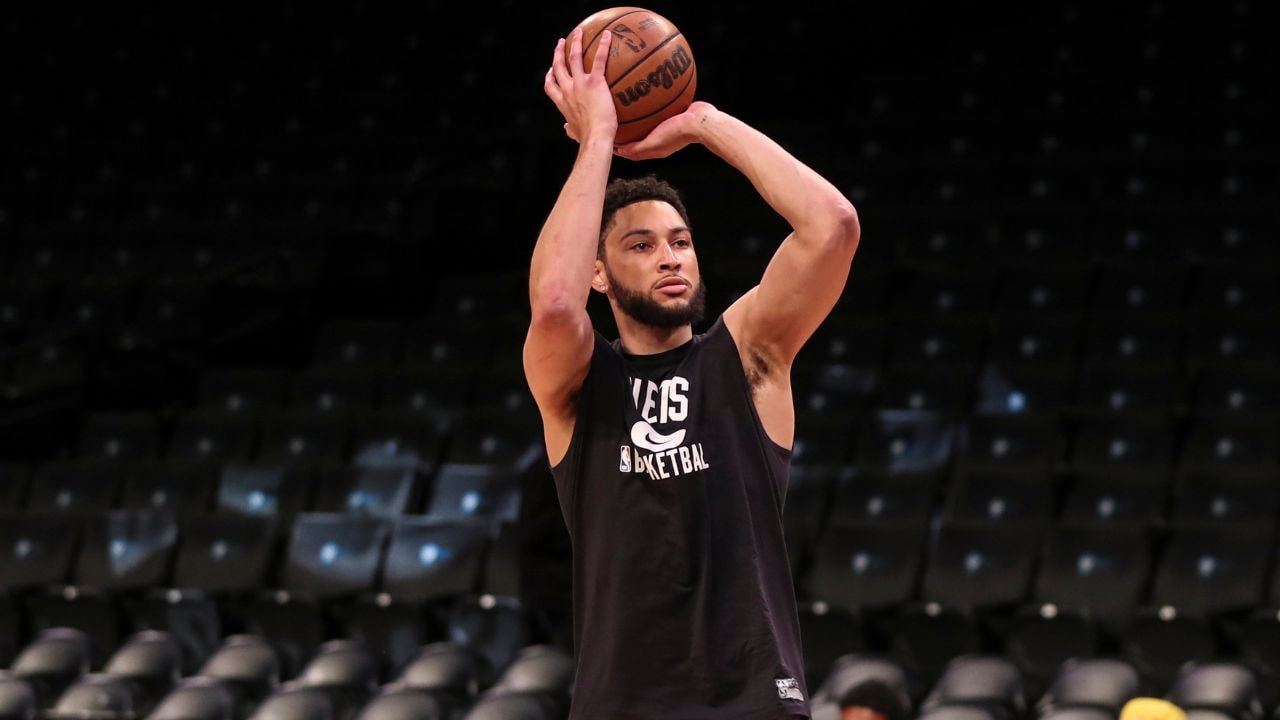 Edited video of Ben Simmons knocking down consecutive 3-pointers is ...