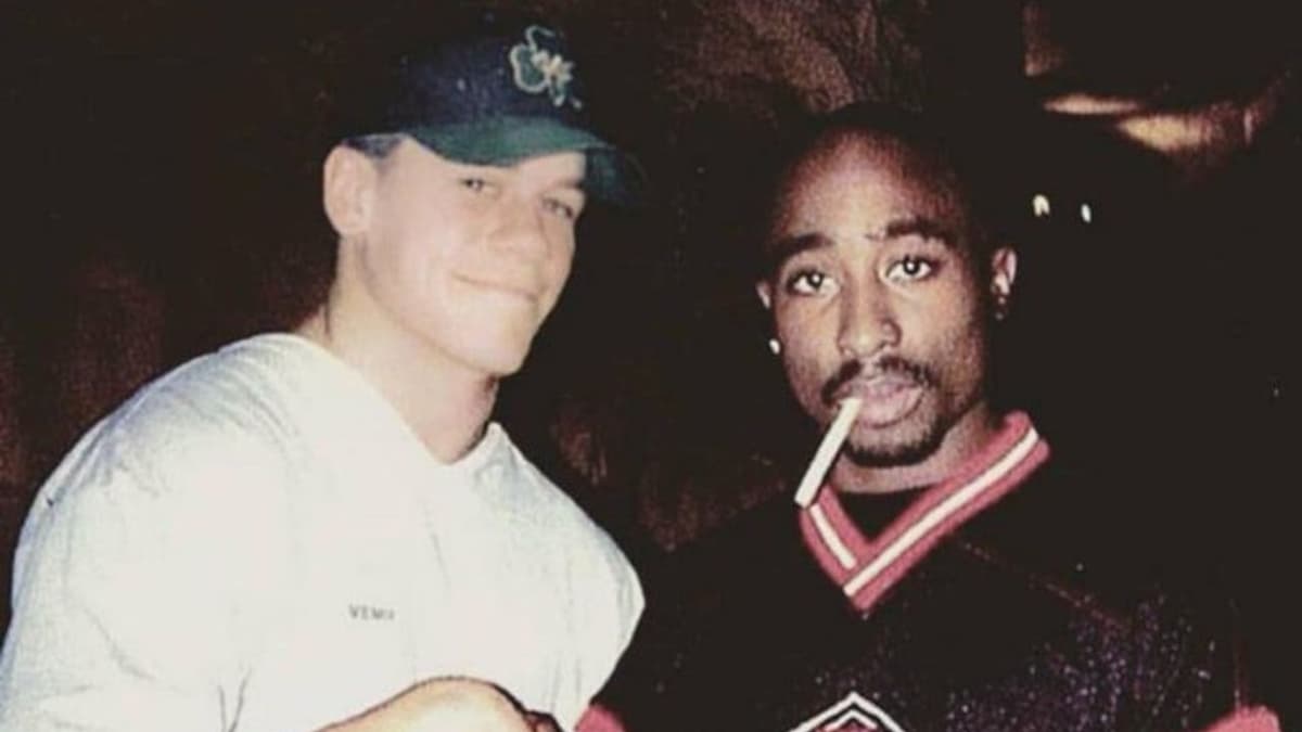 Rare: Photo of Young John Cena With the Legendary Gangsta Rapper Tupac ...
