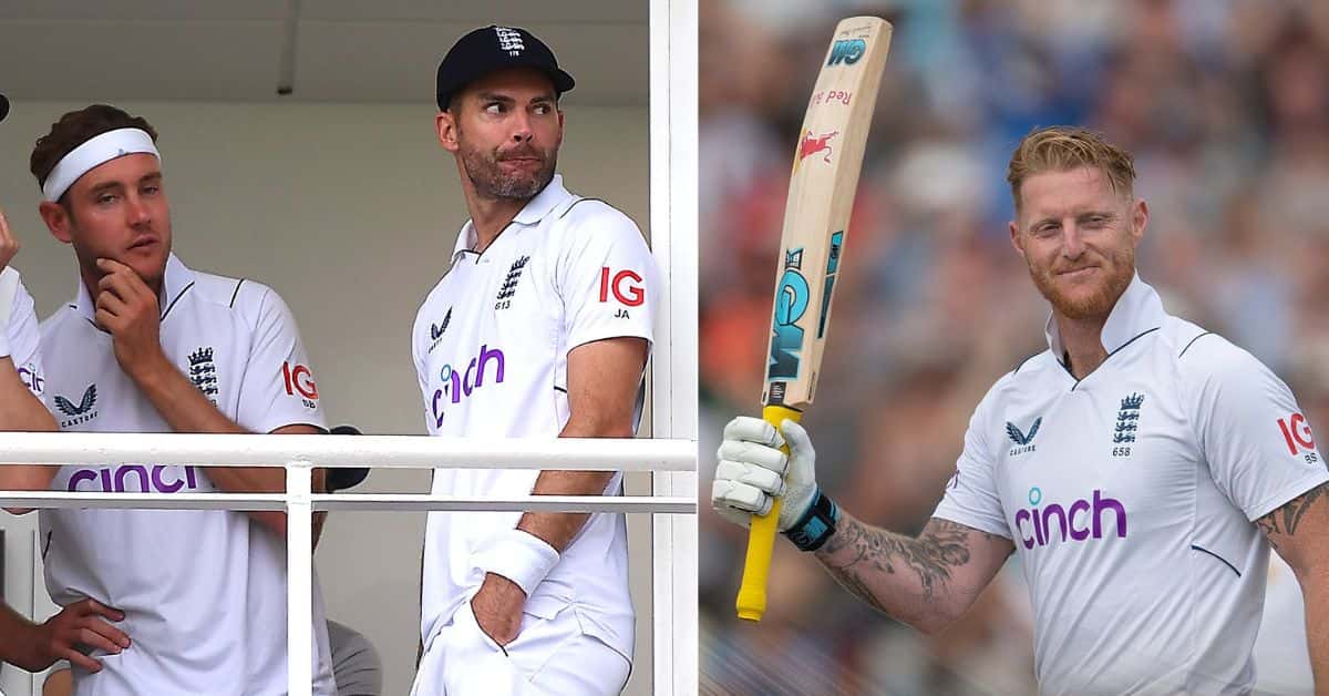 "I feel very blessed": Ben Stokes hails James Anderson and Stuart Broad ...