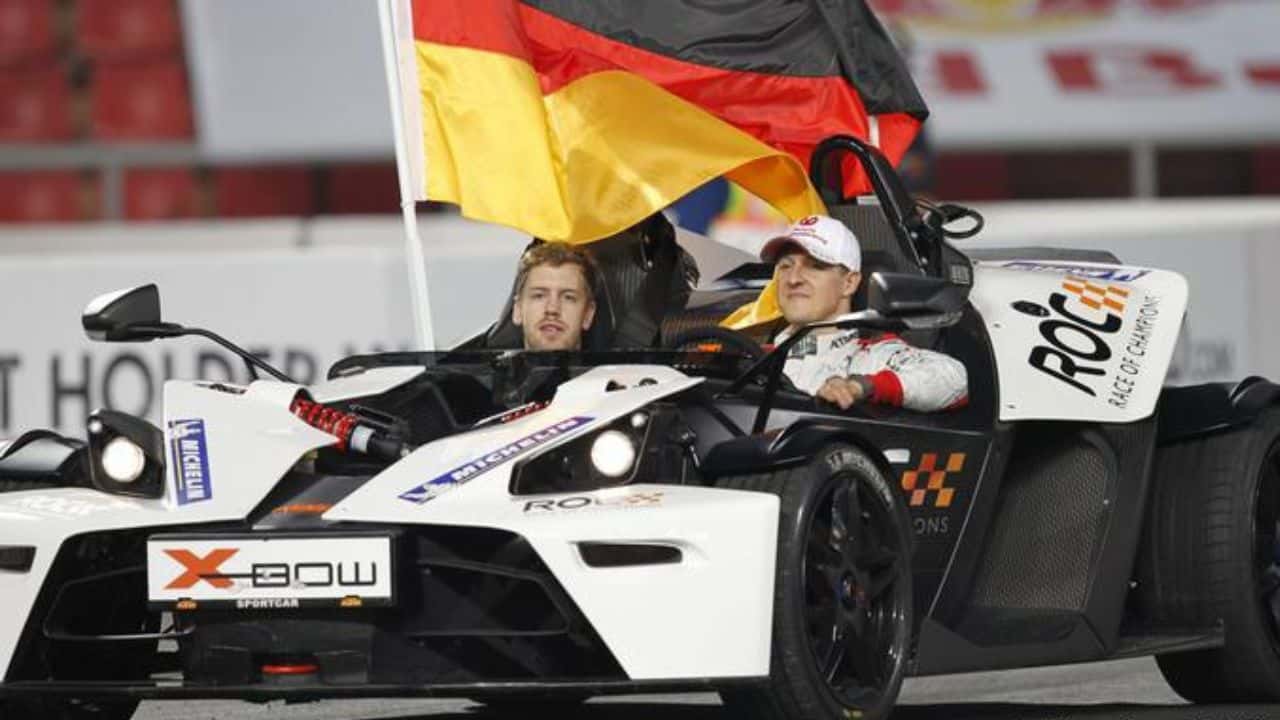 Sebastian Vettel, who won 6 Nations' Cup with Michael Schumacher, will ...