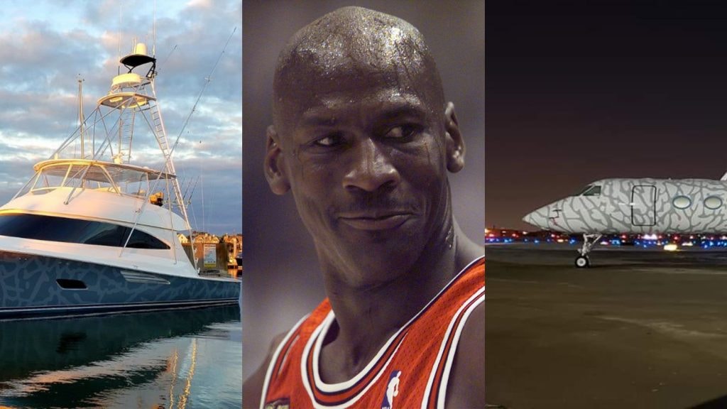 Michael Jordan, who owns a $61M Air Jordan 3 themed jet, has an insane ...
