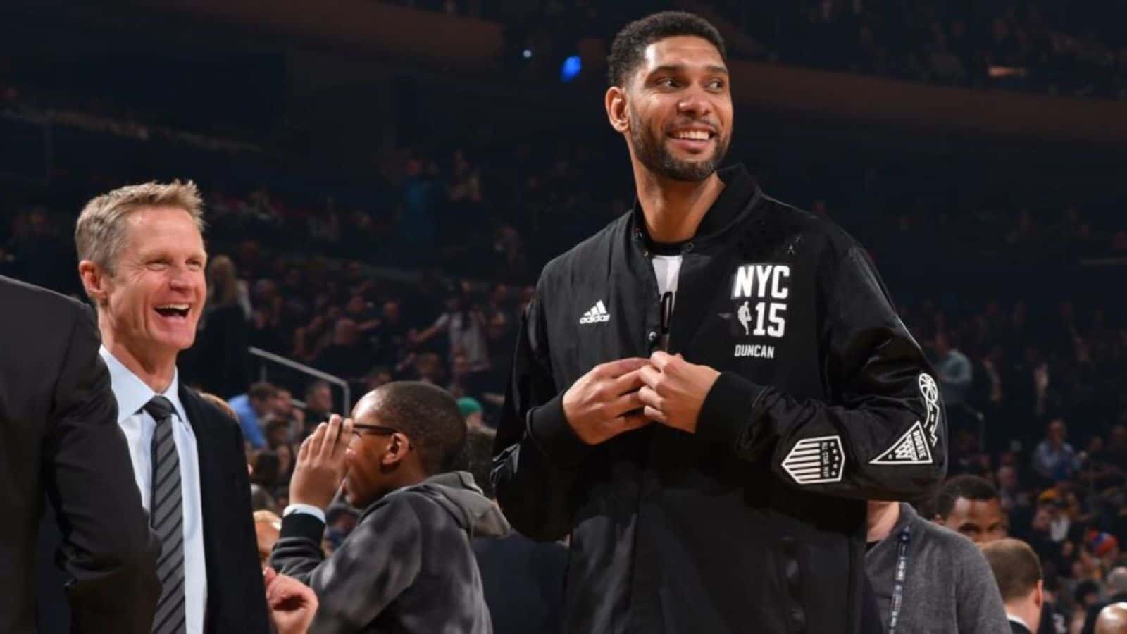 “Hey Steve Kerr! If we score more points, we win the game?!”: Tim ...