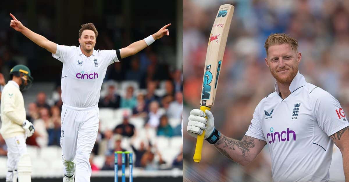 "With Stokesy, you always get complete honesty": Ollie Robinson praises ...