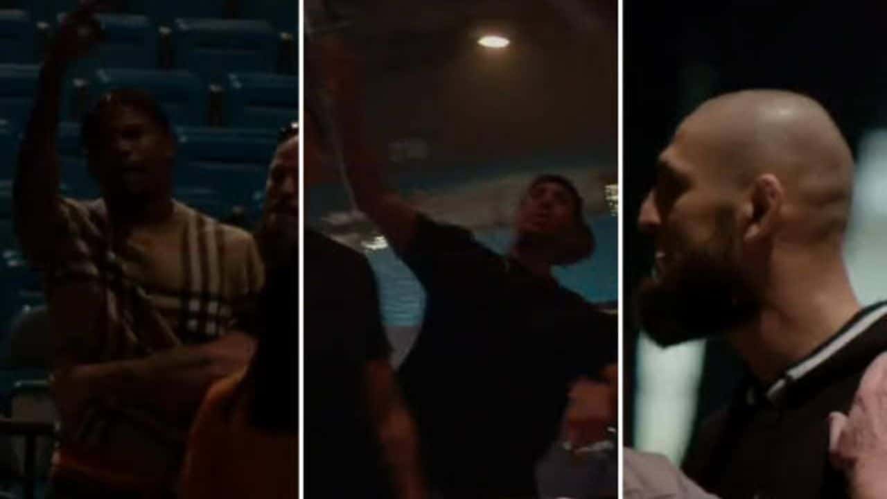 UFC 279:- Unseen Footage of Team Nate Diaz Post-Backstage Fight With ...