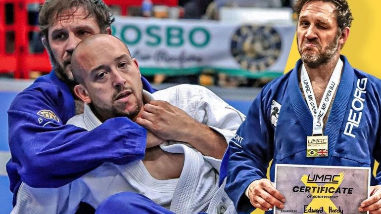 After a Viral Arm Bar Victory at UFC Event, Venom Actor Tom Hardy Wins ...