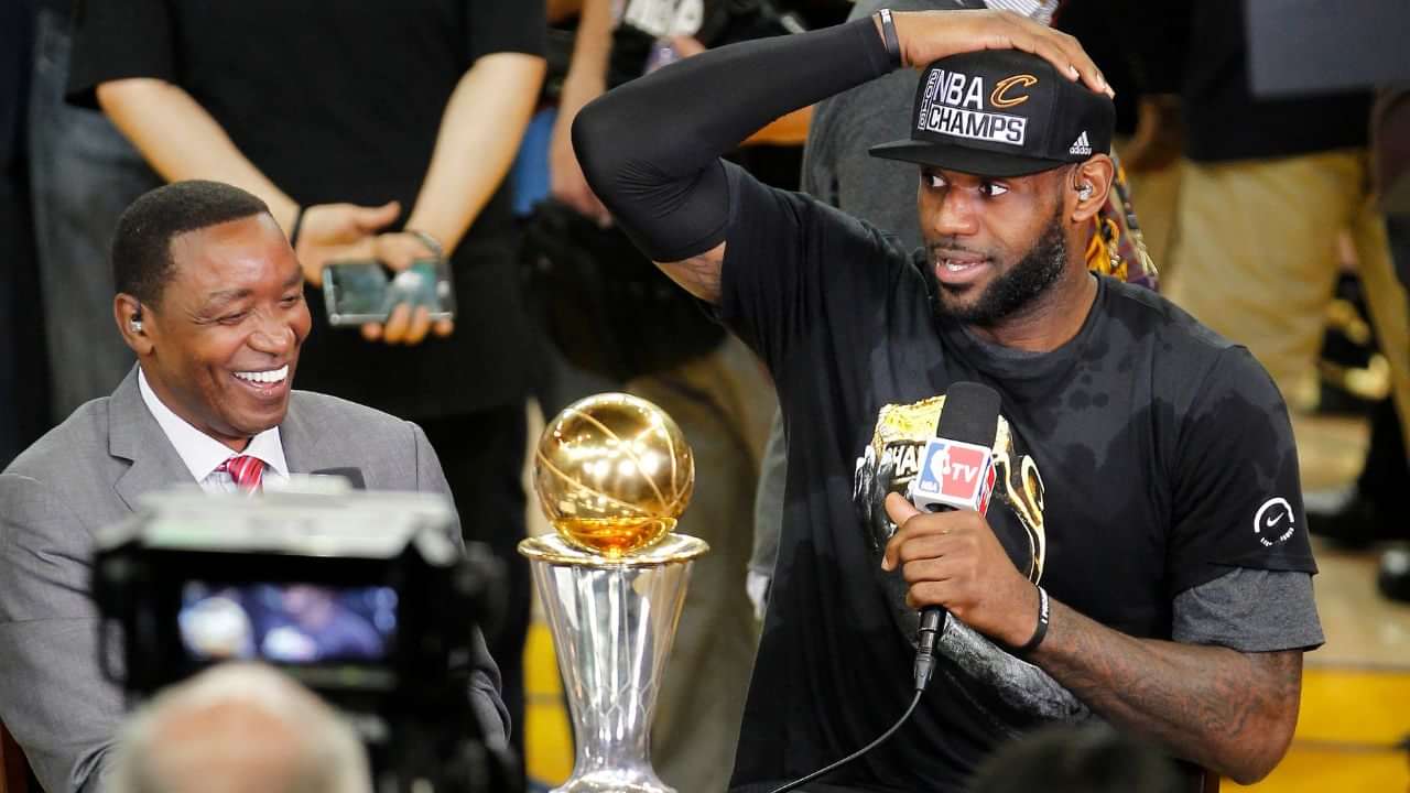 Isiah Thomas praises LeBron James' ability while dissing Michael Jordan ...