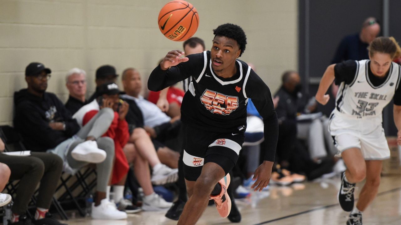 Valued at $6.3 million, Bronny James continues to fuel the hype train ...