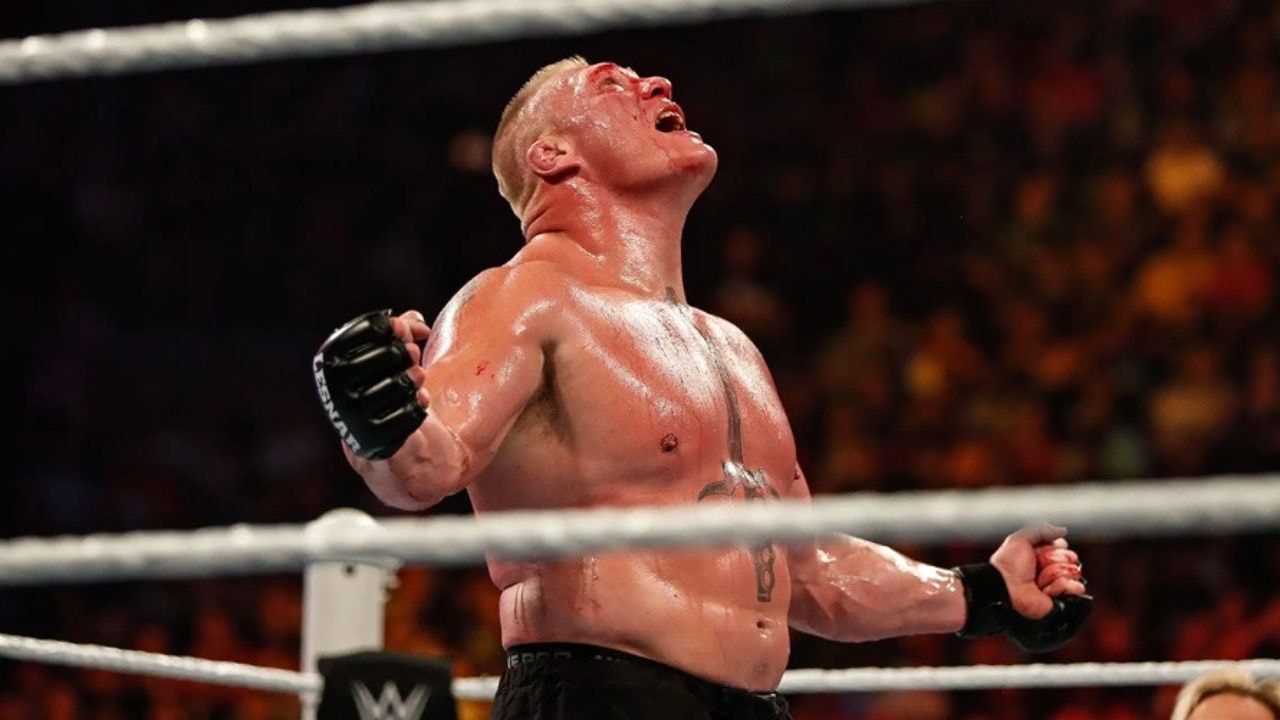 Watch: Brock Lesnar Almost Broke His Neck on His Return to WWE in 2012 ...
