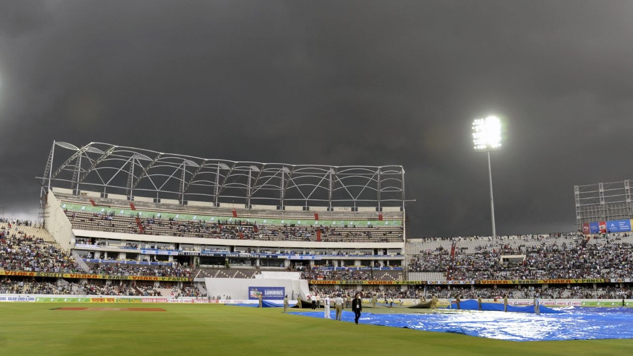Hyderabad cricket stadium capacity: Rajiv Gandhi International Stadium ...
