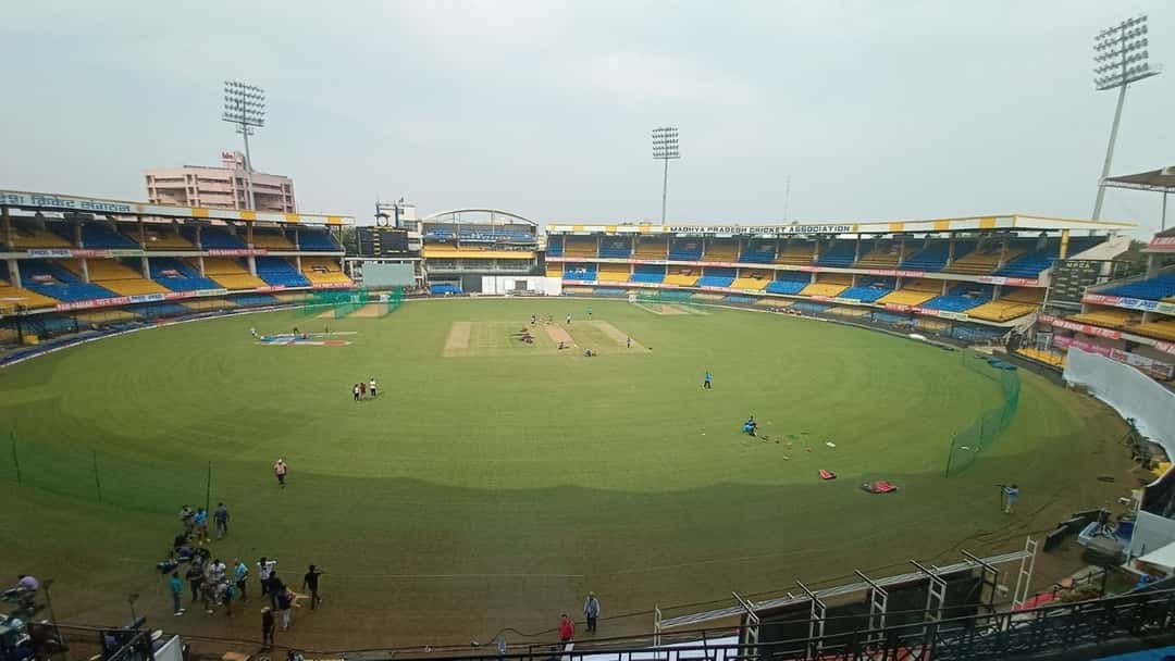 Holkar Cricket Stadium Indore pitch report tomorrow match: Indore Cricket Ground pitch report ...