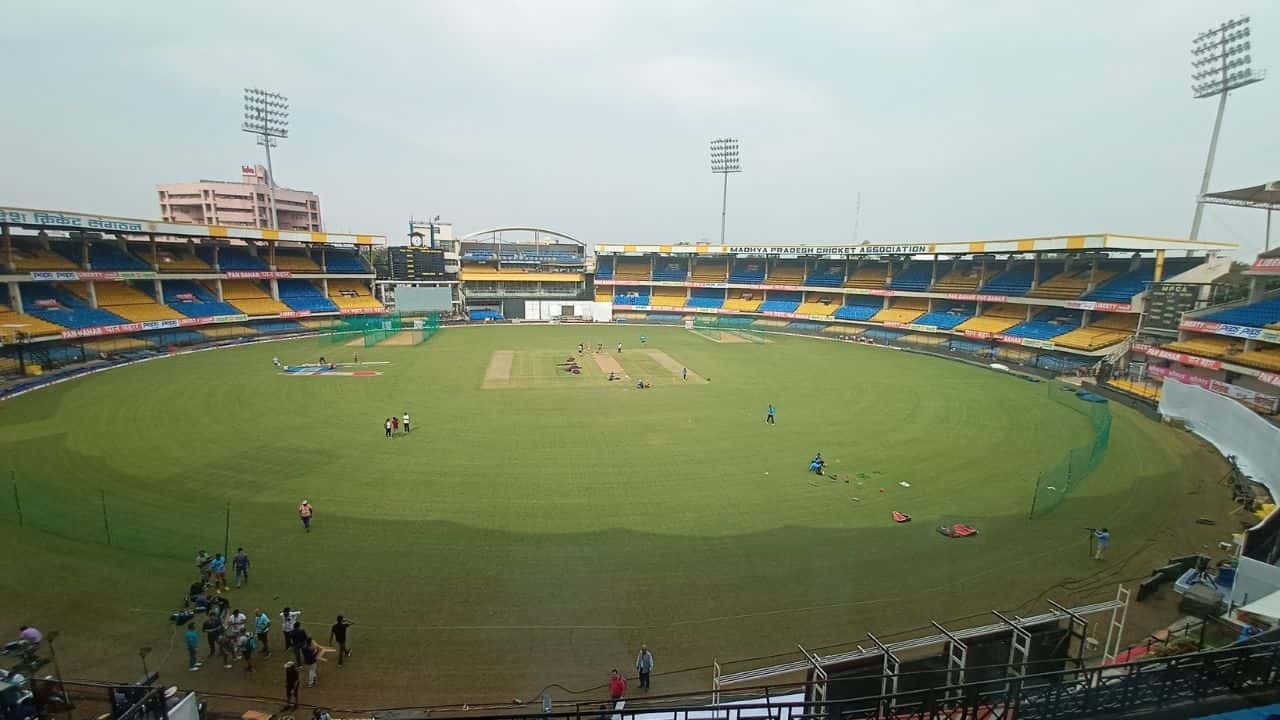 Holkar Cricket Stadium Indore pitch report tomorrow match: Indore Cricket Ground pitch report ...