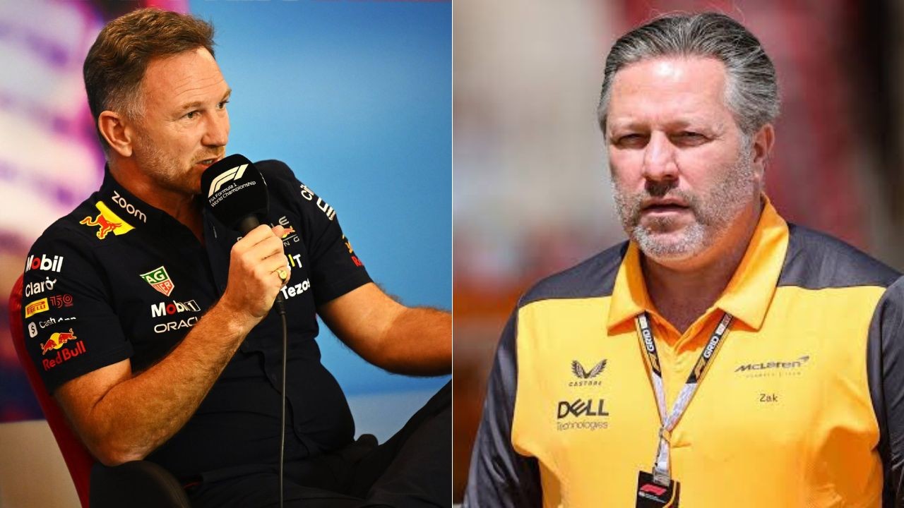 Christian Horner slams Zak Brown for comments regarding by $1.8 Million Budget cap breach - The ...