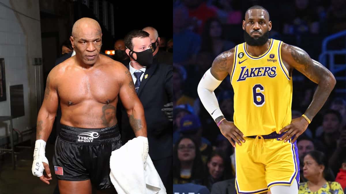 "Mike Tyson Couldn't Touch LeBron James in a Boxing Match!": Twitter ...