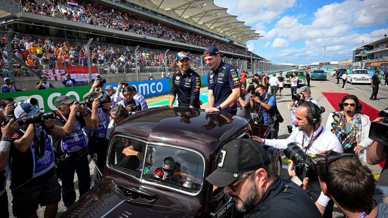 "We had that shower together": Max Verstappen reveals his most 'emotional moment' with Sergio ...