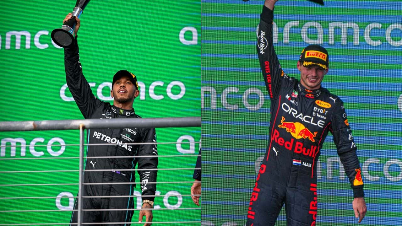 "It's too early to say": 7-time World Champion Lewis Hamilton insists Max Verstappen's era of ...