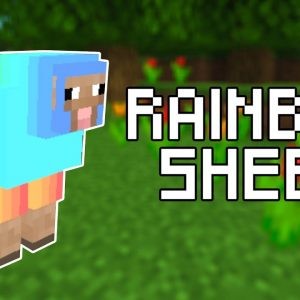 How to Make a Rainbow Sheep in Minecraft - The SportsRush