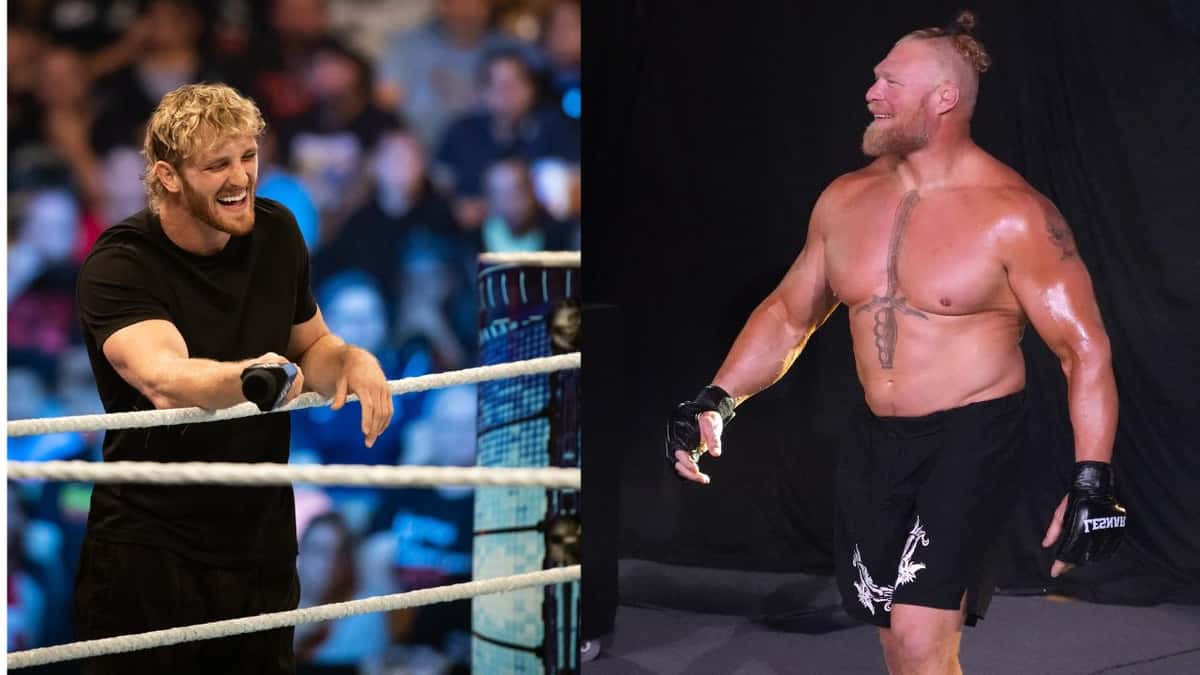 “I Had to Play It Cool” – Logan Paul Recalls Meeting Brock Lesnar ...