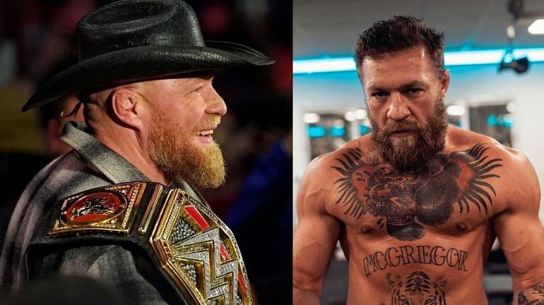 Video: Brock Lesnar Once Brutally Buried UFC Megastar Conor McGregor ... Video: Brock Lesnar Once Brutally Buried UFC Megastar Conor McGregor ...