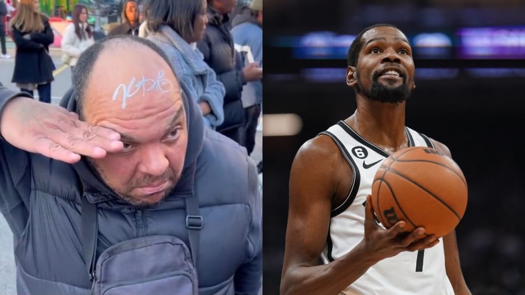 "Guy Can't Wash his Head Anymore": Kevin Durant Hilariously Fulfills a ...