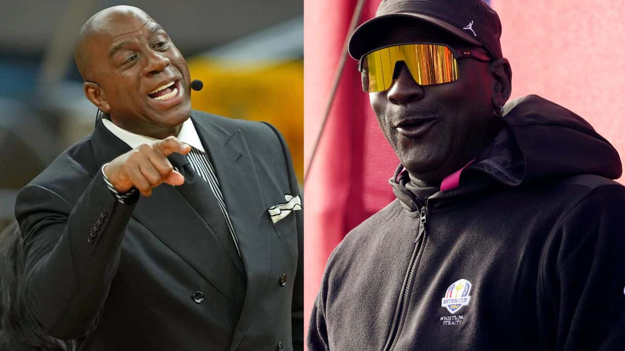 Jealous of Michael Jordan’s $2.5 Million Contract, Magic Johnson ...