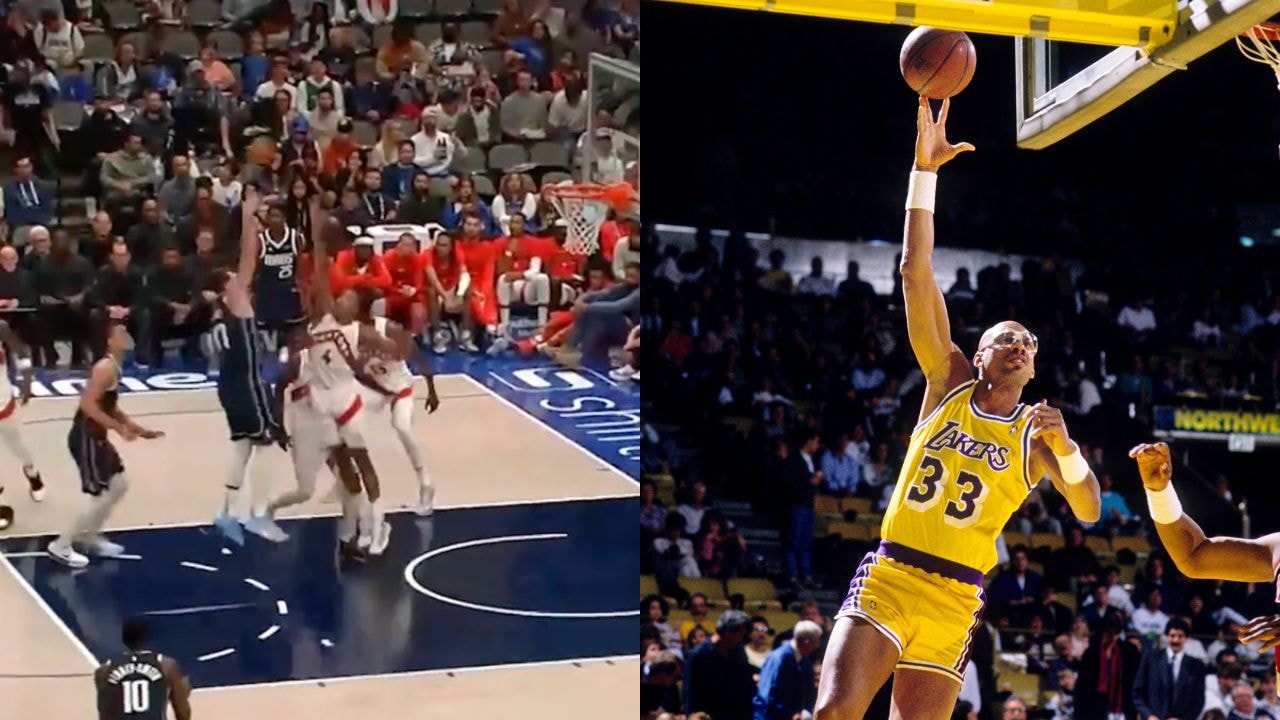 'Walking bucket' Luka Doncic Turns to Iconic Kareem-Abdul Jabbar move ...