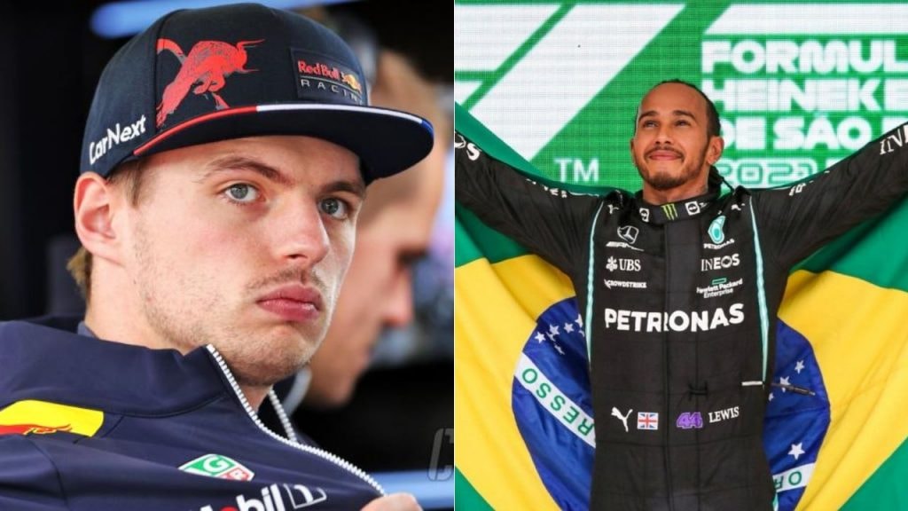 When Lewis Hamilton "dummied" Max Verstappen to win the 2021 Brazilian ...