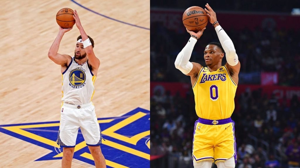 6ft 3" Russell Westbrook is Shooting Better than Klay Thompson from the ...