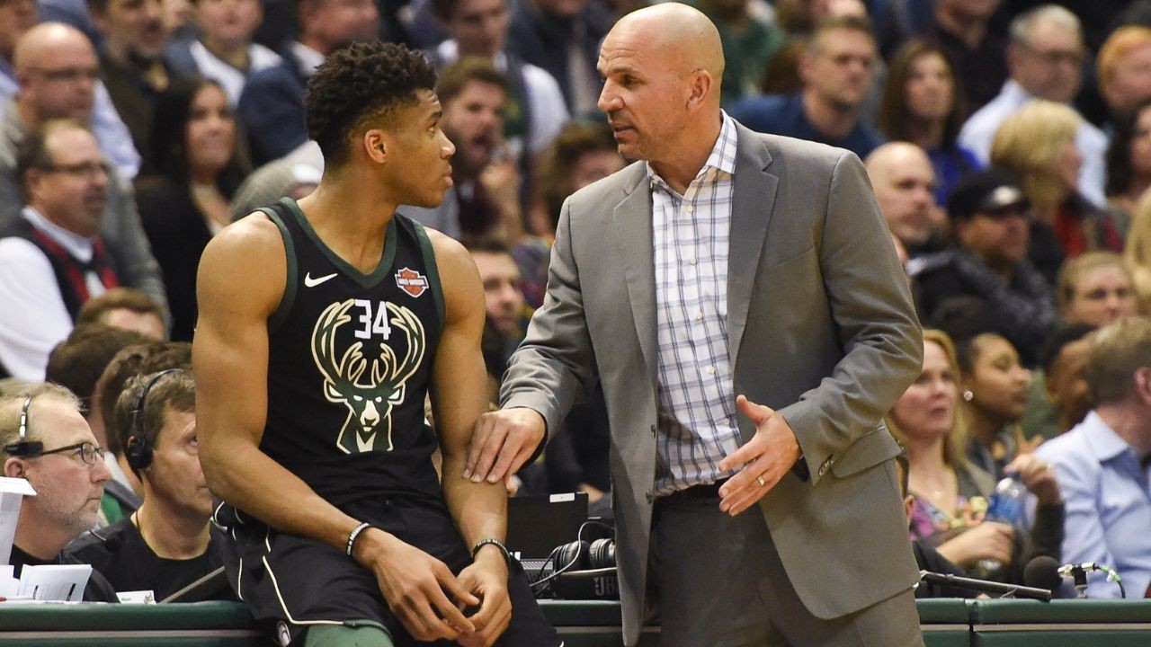 "Giannis is still climbing the mountain": Jason Kidd backs 2-time MVP ...