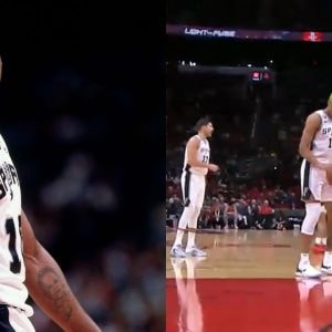 "Fake Dennis Rodman Trying Trick Shots!": NBA Twitter Reacts as Spurs ...