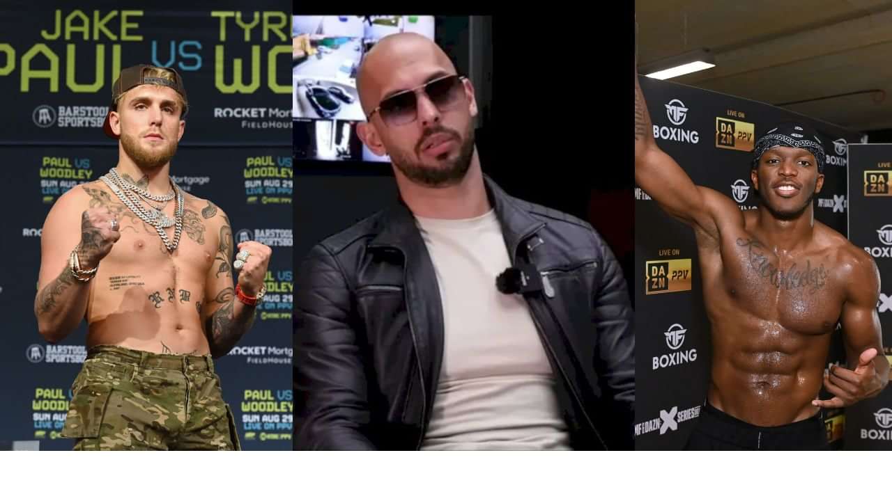 'Top G' Andrew Tate brutally mocks KSI with a bizarre Jake Paul video - The SportsRush