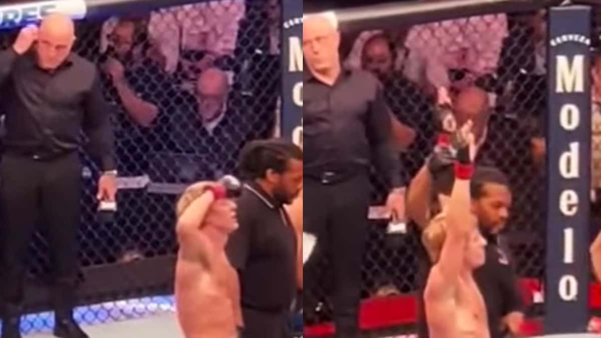 VIDEO: Rare Joe Rogan in Cage Reaction to Paddy Pimblett’s ...