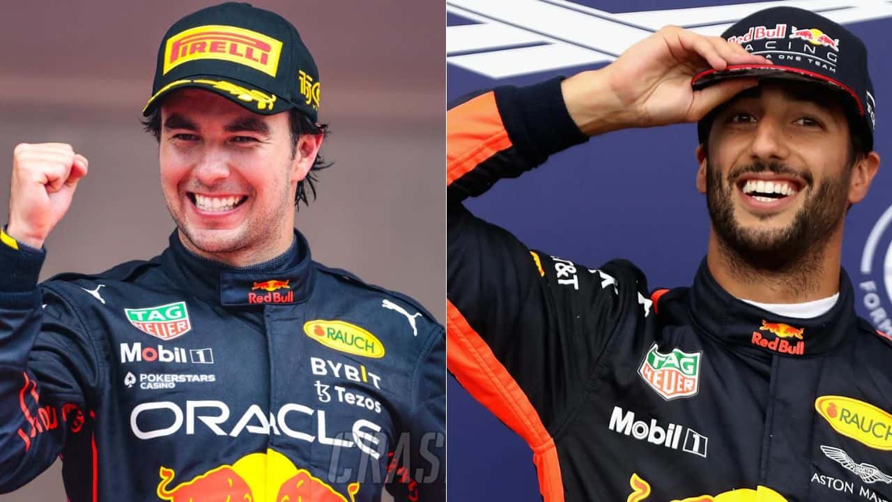 "Don't want to put Sergio Perez under pressure": Helmut Marko dismisses Daniel Ricciardo's ...