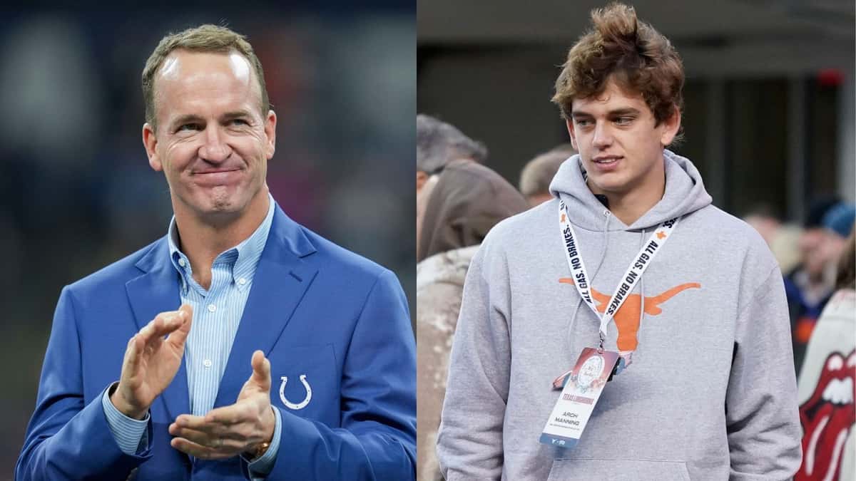 "It's In The Name": NFL Legends Eli & Peyton Manning's Nephew Arch ...