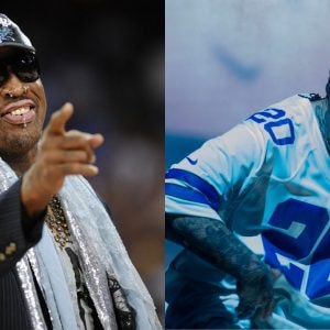 Dennis Rodman, Who Dated Madonna, Once Surprised the "Rockstar" Rapper ...