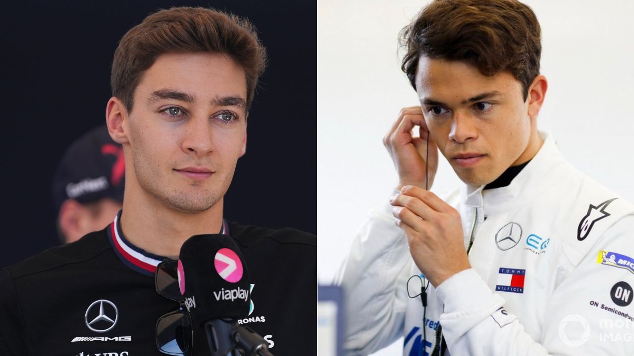 Before Carmen Mundt, George Russell Dated Former Mercedes Teammate Nyck De Vries' Sister - The ...