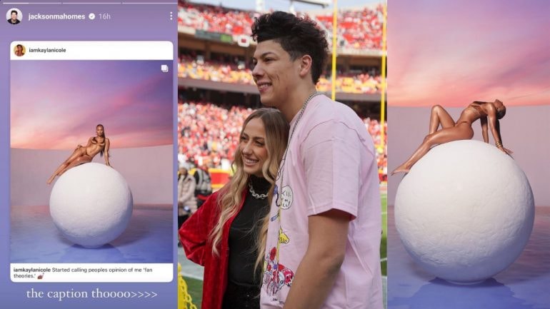 Jackson Mahomes Showers Praise on Travis Kelce's Ex-Girlfriend Kayla Nicole After the Insta ...