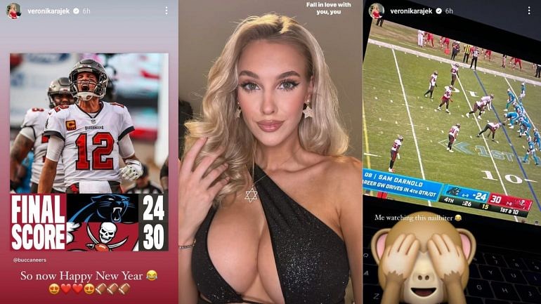 Tom Brady's Rumored Girlfriend Veronika Rajek Again Showers Love on The ... Tom Brady's Rumored Girlfriend Veronika Rajek Again Showers Love on The ...