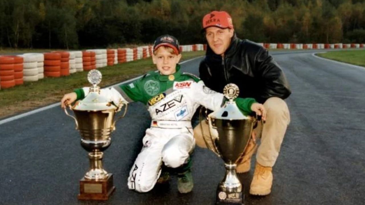 Michael Schumacher once revealed how a 12-year-old Sebastian Vettel ...