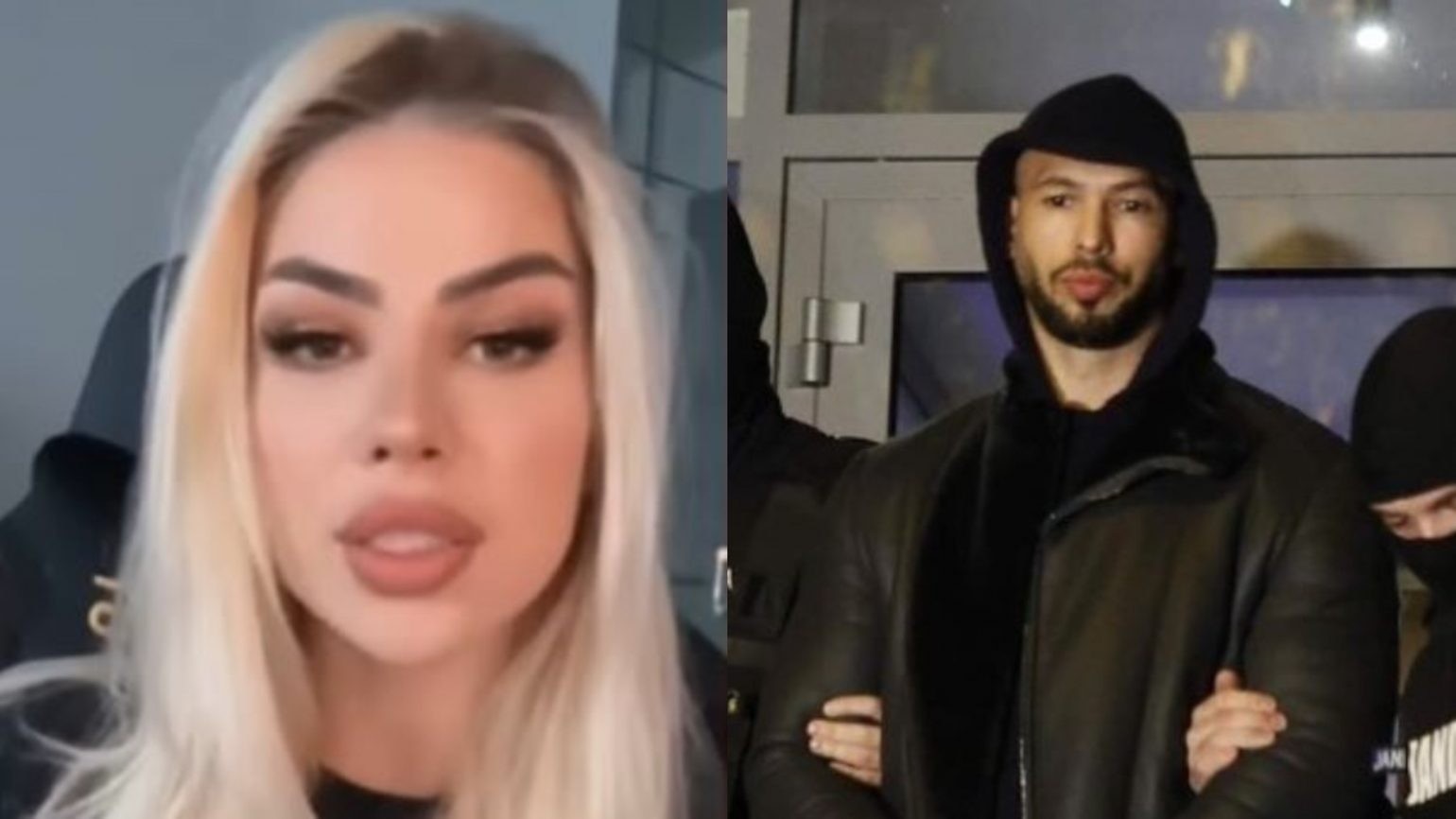 VIDEO: Ex-Girlfriend of Andrew Tate Discusses Arrest for the First Time ...