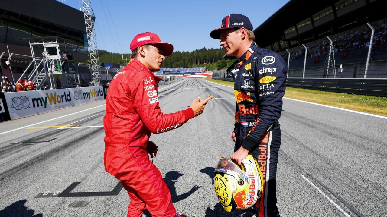 Charles Leclerc Takes Dig At Max Verstappen's Aggressive Driving Style ...