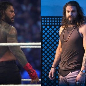 Is WWE Superstar Roman Reigns Related to Hollywood Actor Jason Momoa ...