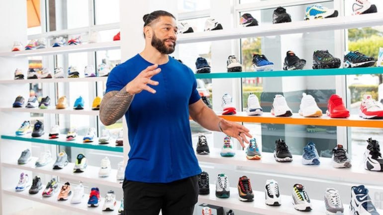Roman Reigns Shoe Collection: The Tribal Chief's Sneaker Collection ...