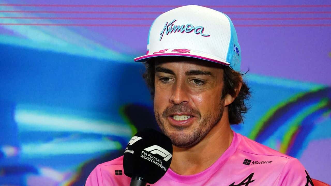 Fernando Alonso once broke a walnut with his neck showing sheer ...