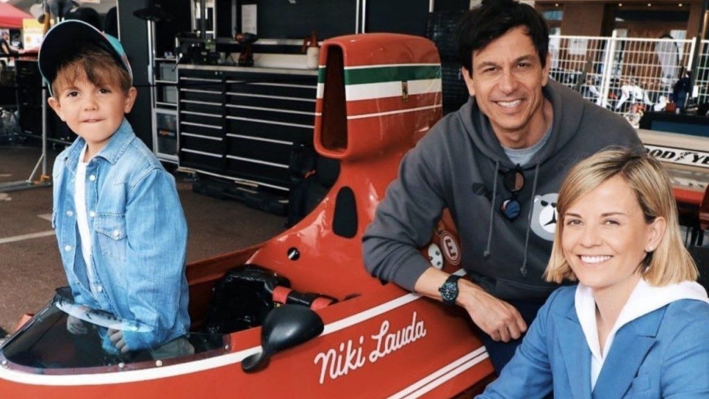 Susie and Toto Wolff feel their drivers are just as stubborn as their 6 ...