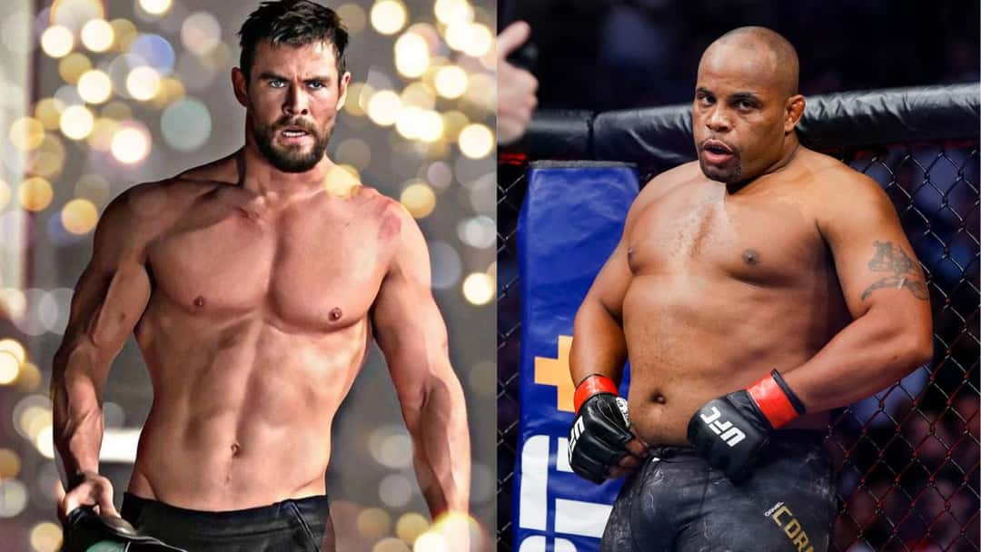 MMA Fans Are Convinced Daniel Cormier Will Easily Thump Hollywood Star Chris Hemsworth in a ...