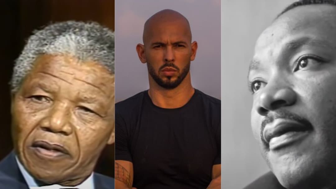 Andrew Tate Channels ‘Martin Luther King Jr. & Nelson Mandela’ to ...