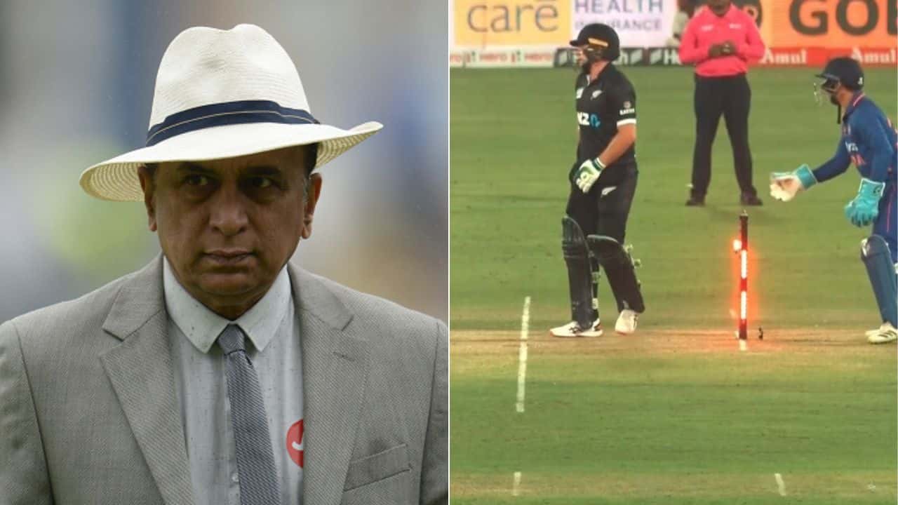 "That's not cricket": Sunil Gavaskar rebukes Ishan Kishan for Tom Latham hit wicket appeal ...